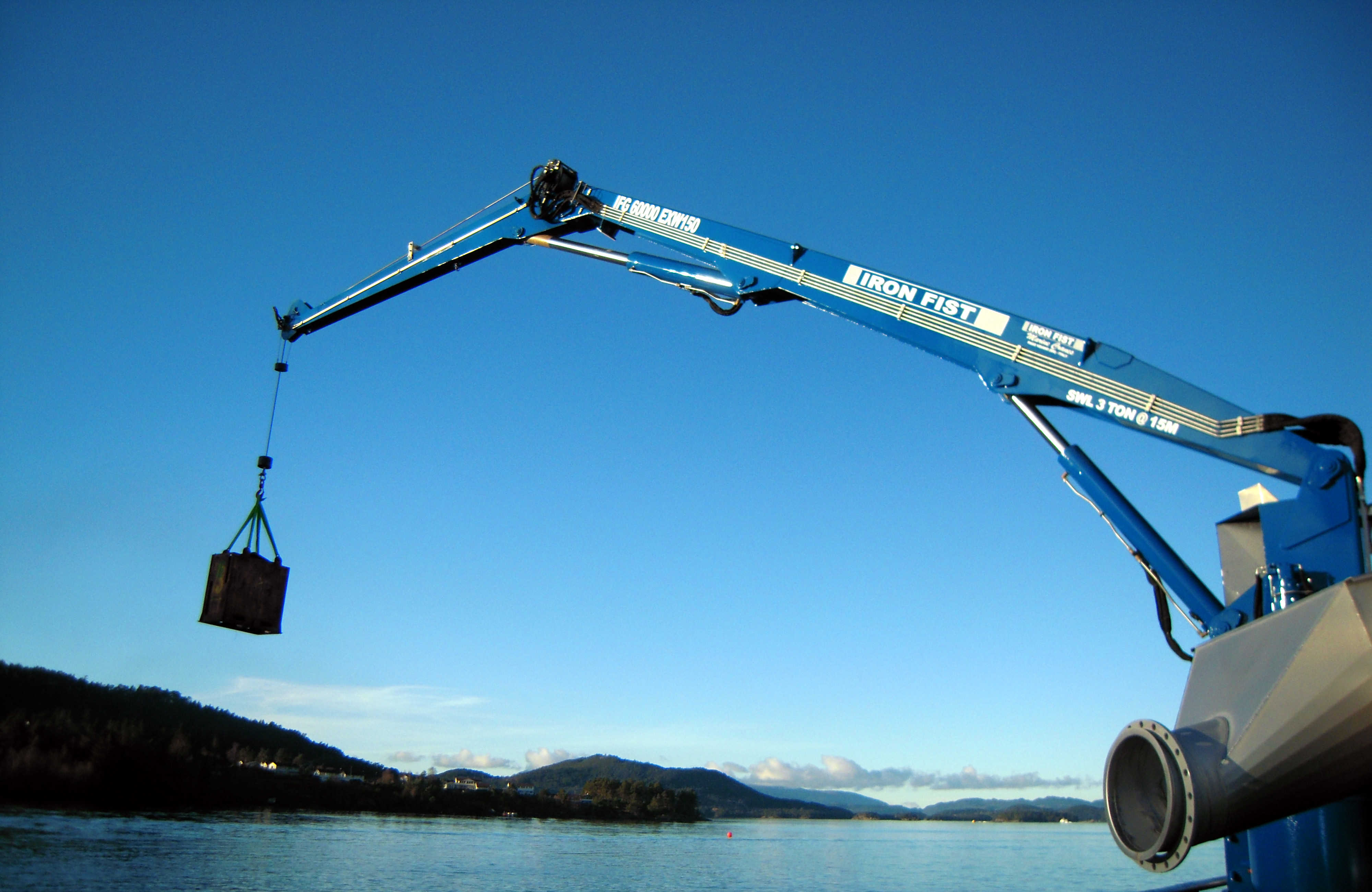 Knuckle boom cranes | IRONFIST